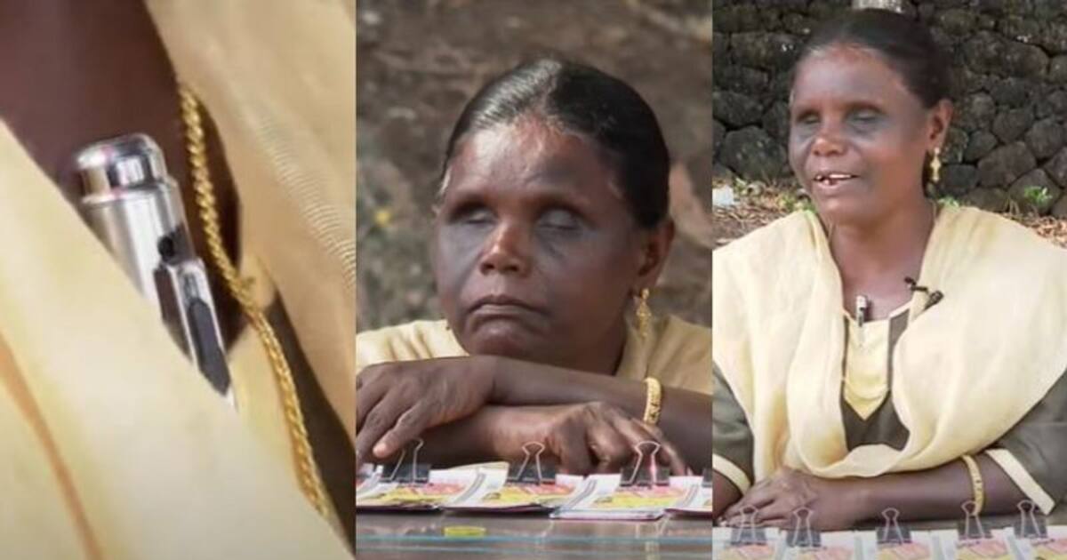 Blind woman lottery seller : ജന്മനാ കാഴ്ചയില്ല, ഏക വരുമാനം ലോട്ടറി ...