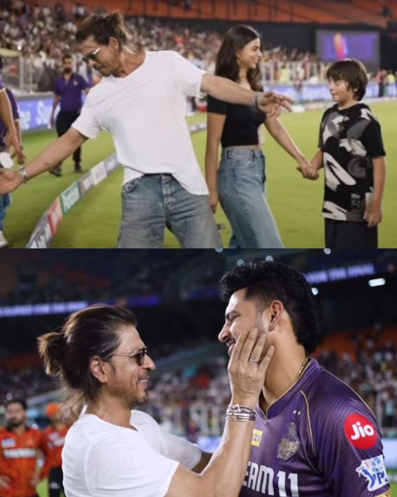IPL 2024: Shah Rukh Khan does signature pose as KKR enters finals IPL 2024: Shah Rukh Khan does signature pose as KKR enters finals