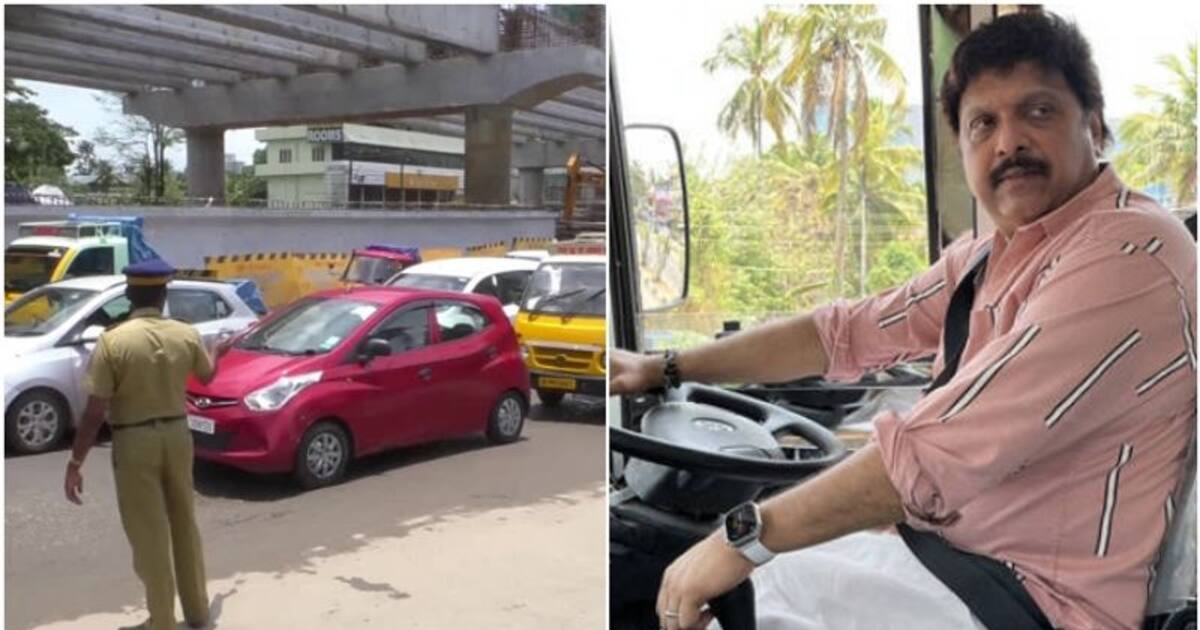 kb ganesh kumar inspection in Thrissur to Aroor traffic jam tomorrow മന്ത്രി ഗണേഷ് കുമാ ...