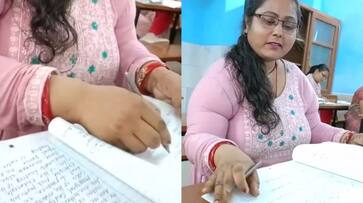WATCH: Viral video of Bihar teacher checking answer sheet without ...