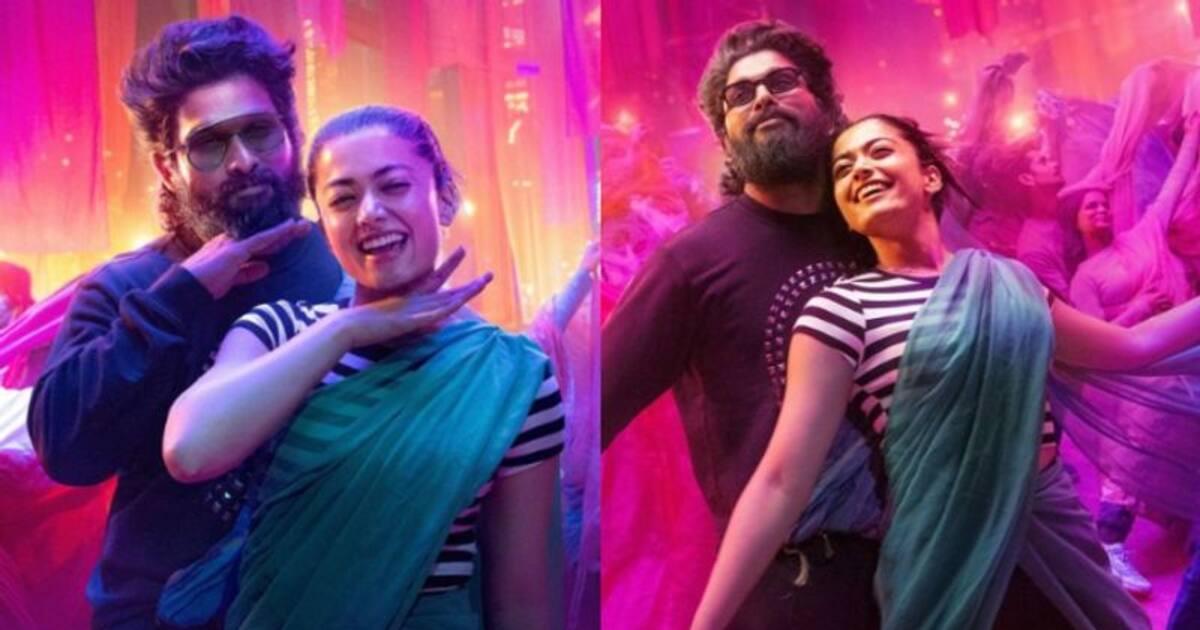 'Angaaron' song out: Allu Arjun, Rashmika Mandanna's cute chemistry in 'Pushpa 2' song wins ...