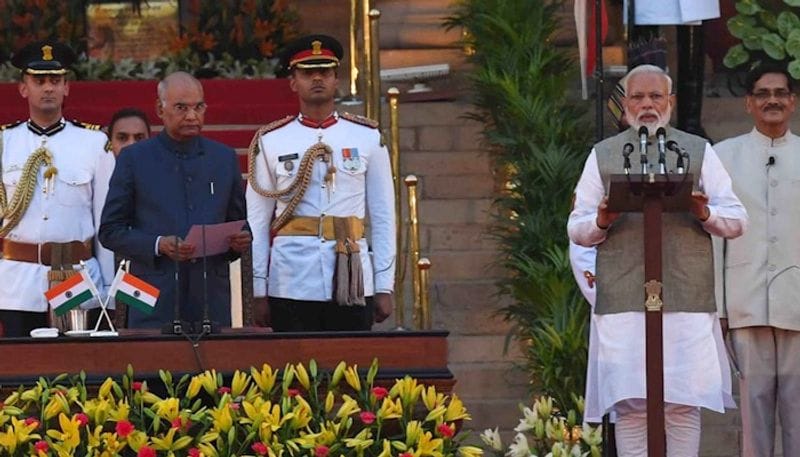 Narendra Modi sworn in as PM: Decoding his look for oath-taking ...