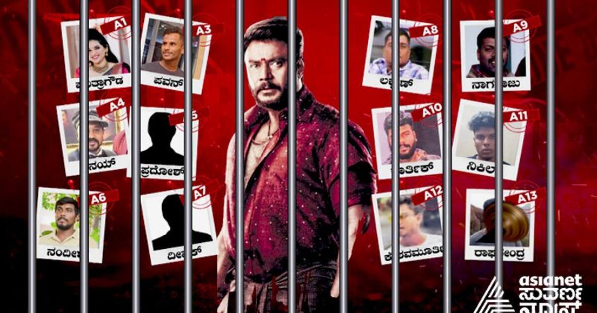 BREAKING: Actor Darshan and 3 other accused sent to judicial custody ...