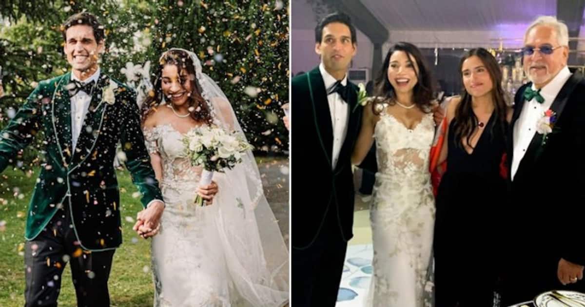 Siddharth Mallya marries girlfriend Jasmine, father Vijay Mallya poses ...