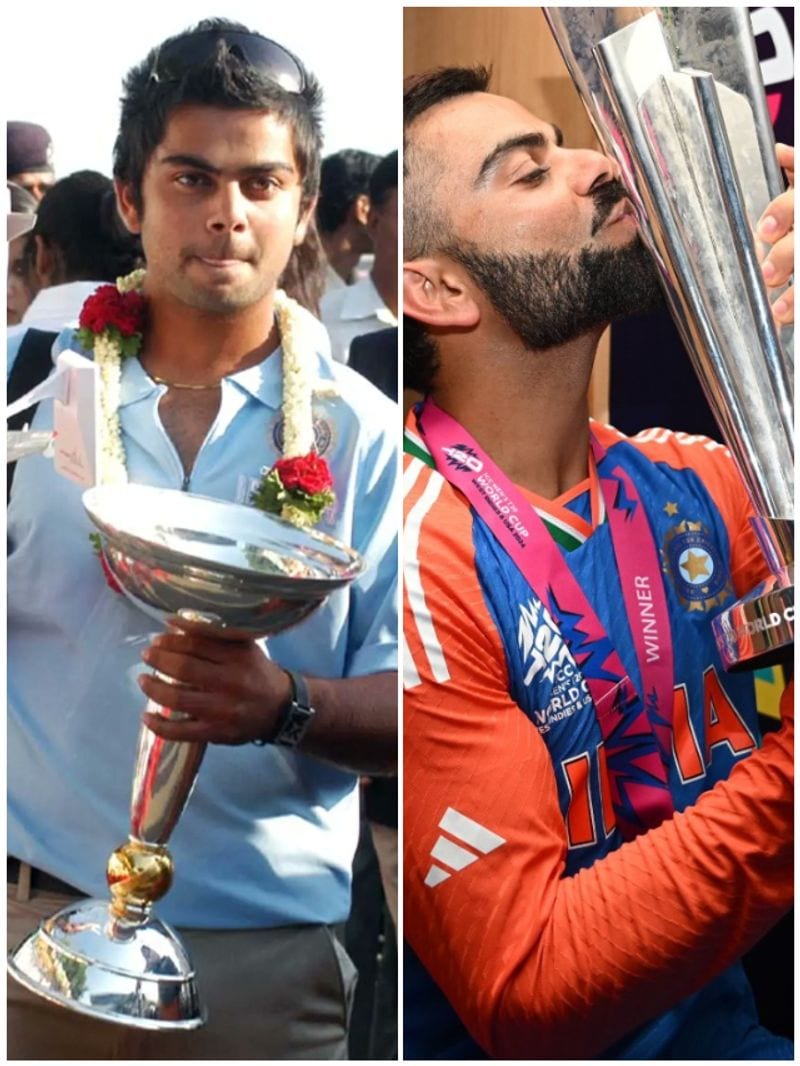 A look at all the ICC trophies won by Virat Kohli A look at all the ICC trophies won by Virat Kohli