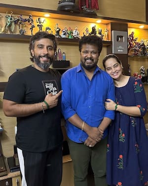 Actress Indraja Robo Shankar : நன்றி அக்கா அண்ணா.. சிவாஜியின் பேரன் ...