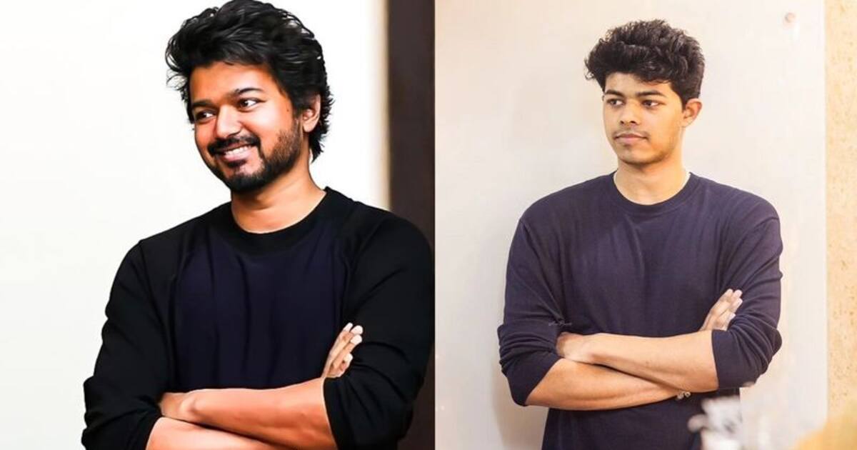 Vijay Son Jason Sanjay Photos : அச்சு அசல் அப்பா விஜய்யின் ஜெராக்ஸ் ...