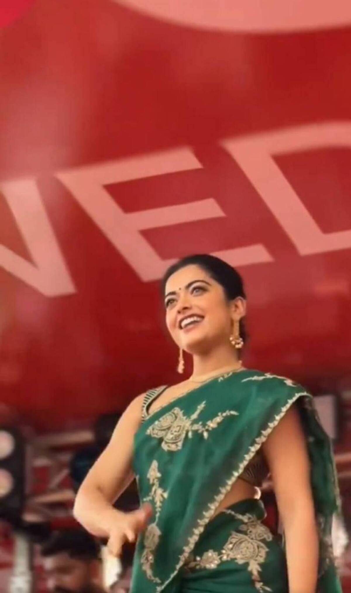 Rashmika Mandanna Ranjithame Dance | ரஞ்சிதமே பாடலுக்கு அதே துள்ளலுடன் ...