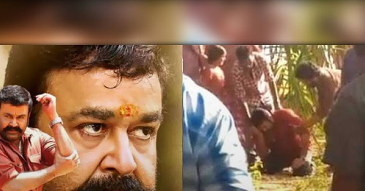 Video: Mohanlal caught crying in public, and here's why