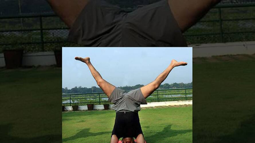 'Celebrate mind, body and soul': Mohanlal's yoga photo goes viral