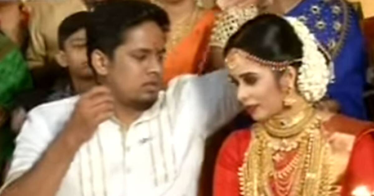 Actor Ratheesh's daughter Parvathi ties the knot