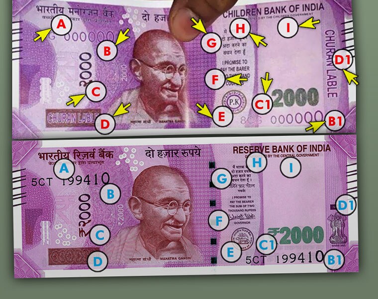 Real or fake Rs 2000 note? Here are 10 differences between the two