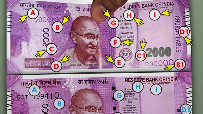 Fake Rs 2000 notes by Children Bank of India dispensed from SBI ATM