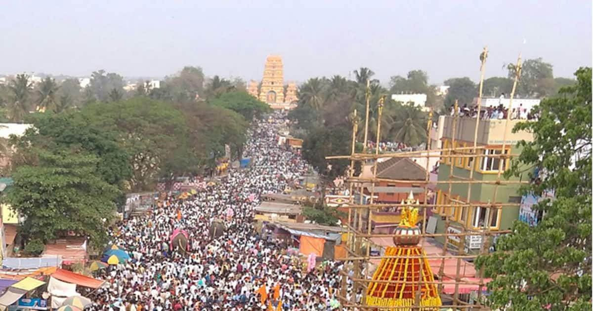 ಐತಿಹಾಸಿಕ ದೊಡ್ಡಬಸವೇಶ್ವರ ಮಹಾರಥೋತ್ಸವ: ಸಾವಿರಾರು ಭಕ್ತರು ಭಾಗಿ ...