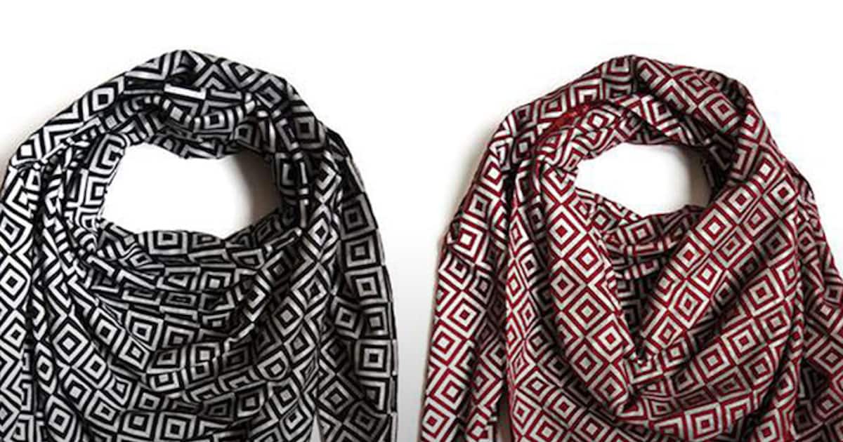 This scarf can make you 'invisible' in photos