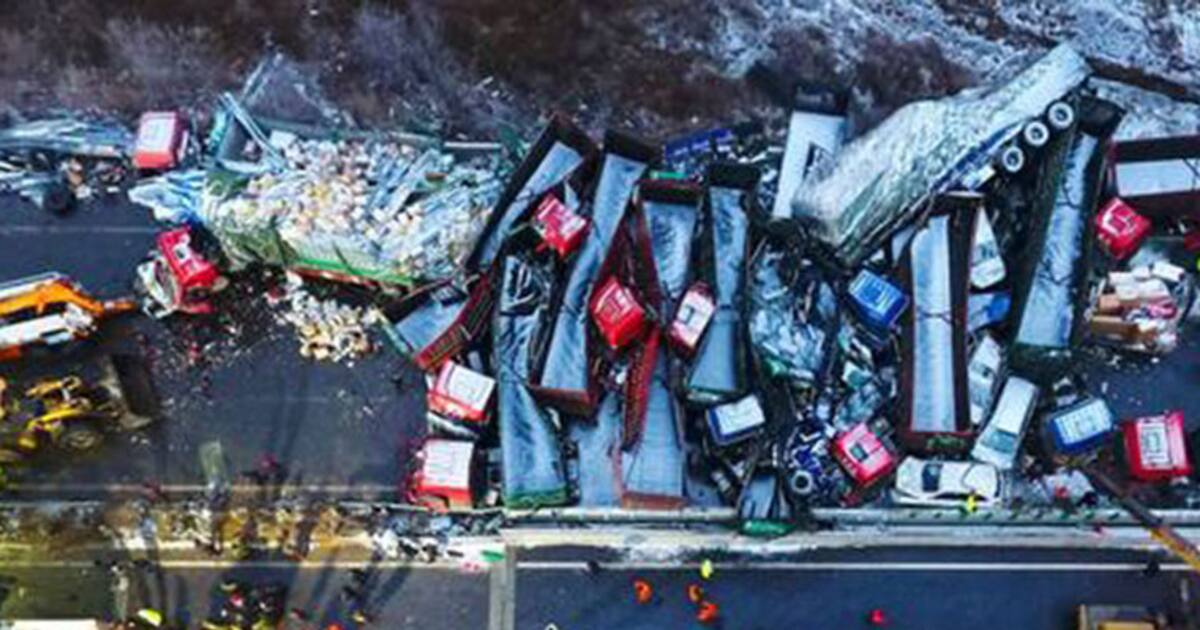 Freak accident leaves seven dead