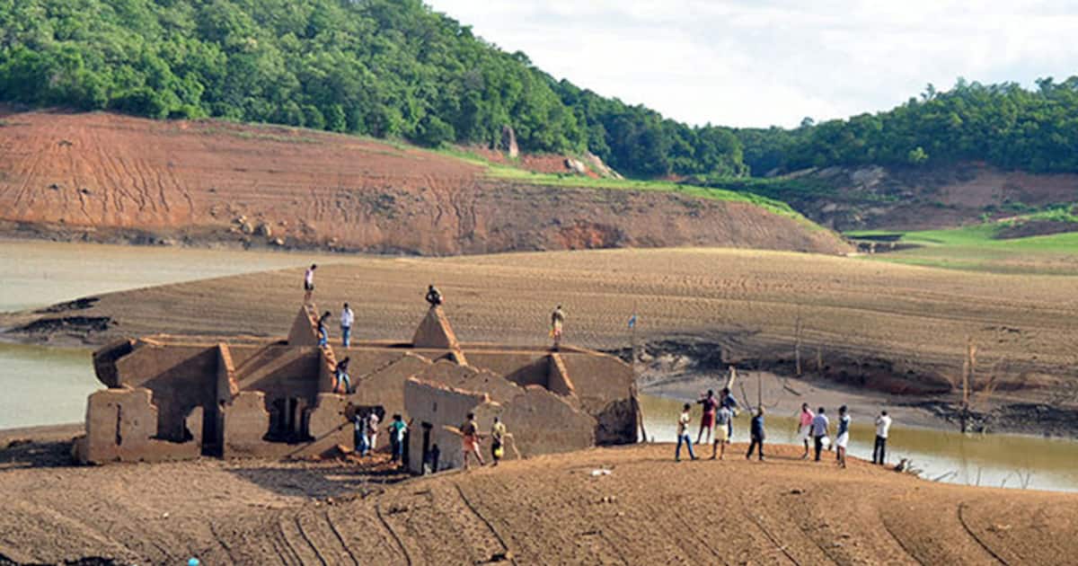 Drought unravels hidden treasure in Kerala; Glass Bungalow resurfaces ...