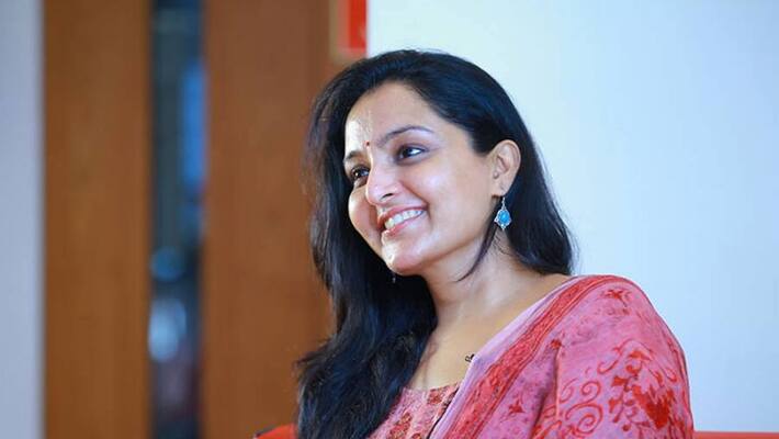 Malayalam actress Manju Warrier gives a rocking performance in Aami